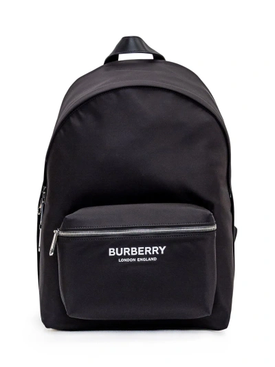 Burberry Logo Backpack In Black | ModeSens