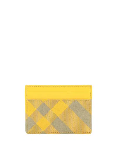 Burberry Wallets In Green | ModeSens
