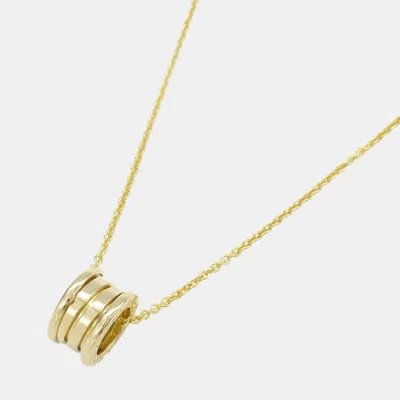 Pre-owned Bvlgari B-zero1 Necklace 18k Yellow Gold Gold Metal | ModeSens