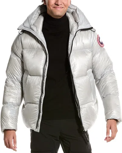 Canada Goose Crofton Puffer Jacket In Silver | ModeSens
