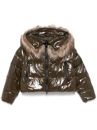 Canadian Club Glenora Puffer Jacket In Green | ModeSens