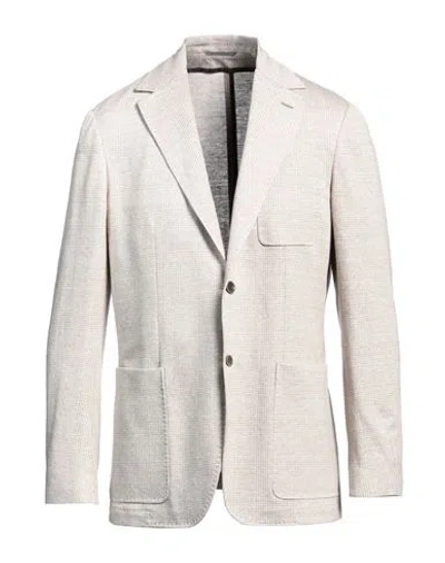 Canali Man Blazer Beige Size 44 Linen, Cotton | ModeSens