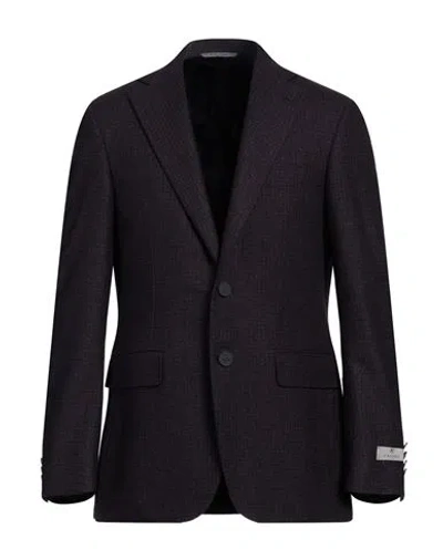 Canali Man Blazer Brick Size 40 Wool, Cashmere In Red | ModeSens