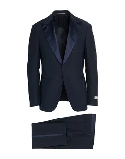 Canali Man Suit Midnight Blue Size 42 Viscose, Wool | ModeSens