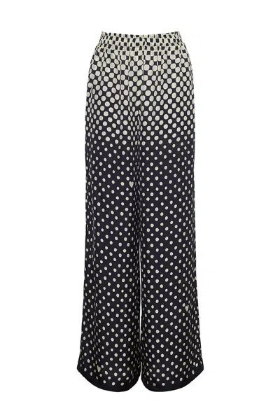 Cara Cara New York Samantha Pants In Spotted Geo Black | ModeSens
