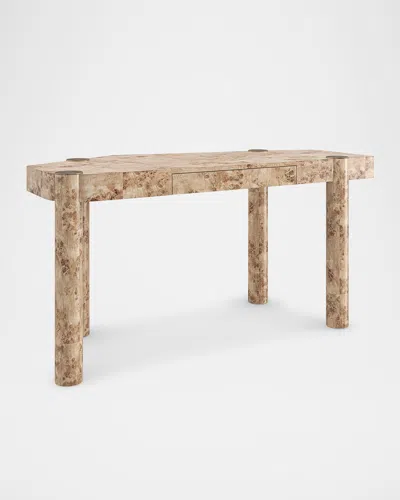 Caracole Rhythm Writing Desk In Mappa Burl | ModeSens