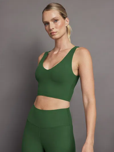 Carbon38 V-neck Longline Bra In Melt In Formal Garden | ModeSens