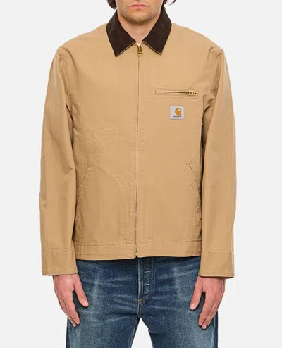 Carhartt Detroit Jacket Organic In Brown | ModeSens