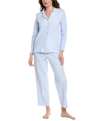 Carole Hochman 2pc Pajama & Pant Set In Blue | ModeSens