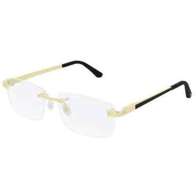Cartier Ct0201o001 Gold Gold Transparent | ModeSens