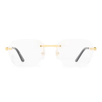 Cartier Glasses In Gold | ModeSens