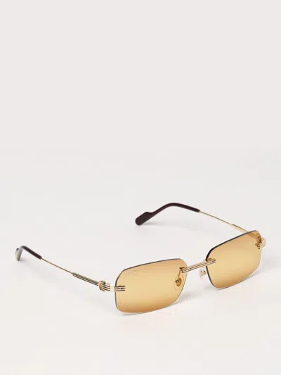 Cartier Optical Frames Men Gold Men | ModeSens
