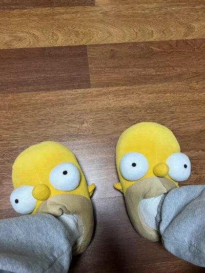 Pre-owned Cartoon Network X The Simpsons Crazy Homer Vtg 2000s Simpsons ...