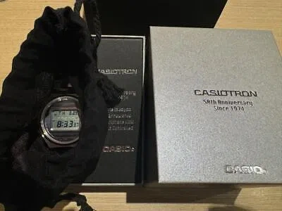 Pre-owned Casio 50th Anniversary Tron Reprint Limited Model Trn-50 ...