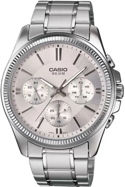 Casio & Vintage Casio Mod. Day Date Multifunction - White | ModeSens