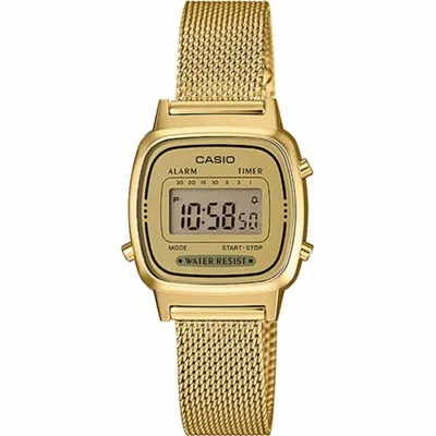 Casio & Vintage Casio Vintage Mod. Iconic Mini Steel Gold Mesh | ModeSens