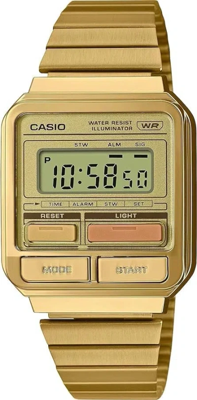 Casio Classic & Vintage Casio Edgy Collection In Gold | ModeSens