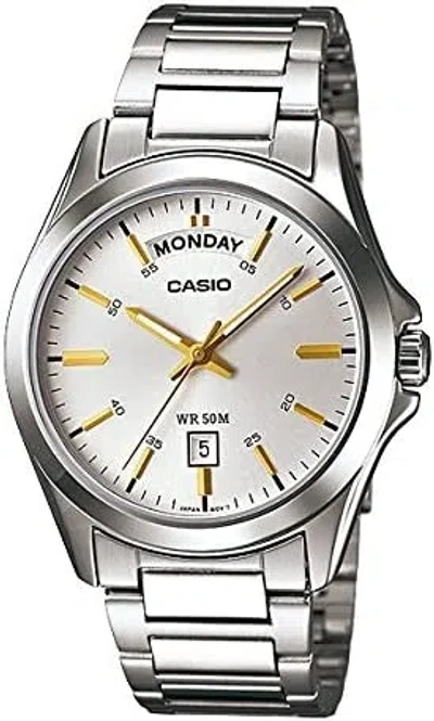 Casio Collection Mod. Day Date In White | ModeSens