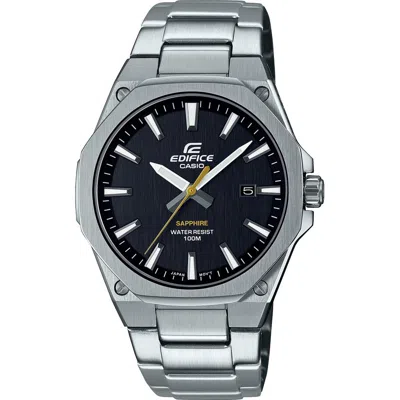 Casio Edifice Efr-s108d-1avuef Men's Watch - Black Dial, Stainless ...
