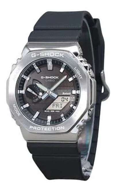 Pre-owned Casio G-shock G-steel Bluetooth Alarm Tough Solar Gbm-2100-1a 200m Mens Watch | ModeSens