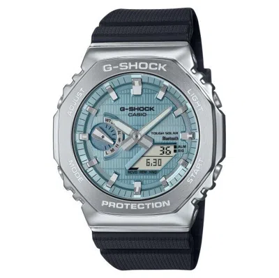 Pre-owned Casio G-shock G-steel Solar Connected Blue Dial Watch Gbm2100a-1a2 | ModeSens