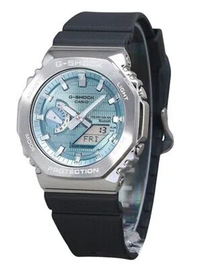 Pre-owned Casio G-shock Ice Blue Dial Sports Tough Solar 200m Men's Watch Gbm-2100a-1a2 | ModeSens