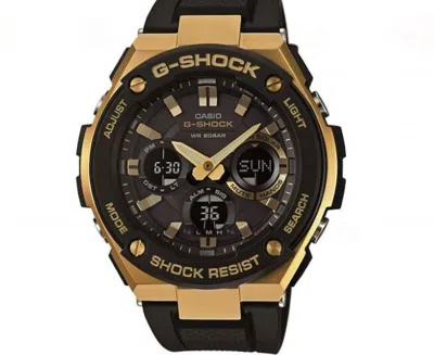Pre-owned Casio G-shock Men's Solar Powered G-steel Watch 52mm Gst-b500bd-1a9wc | ModeSens