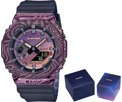 Casio G-shock Mod. Oak - Milky Way Galaxy Serie In Purple | ModeSens