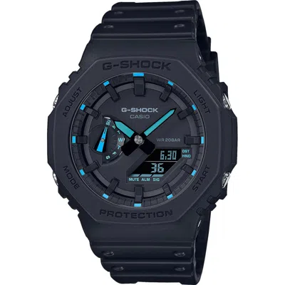 Casio G-shock Mod. Oak - Neon Blue Index In Black | ModeSens