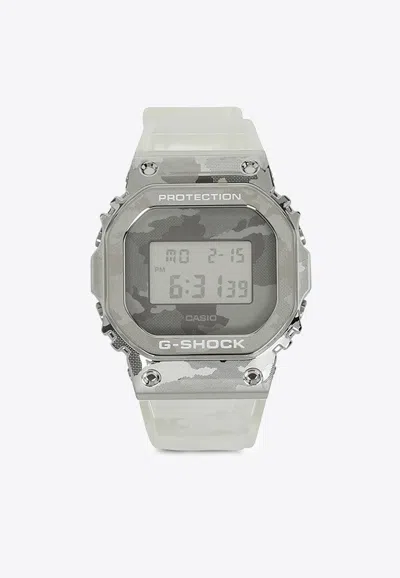 Casio G-shock Resin Stainless Steel Digital Watch In Gray | ModeSens