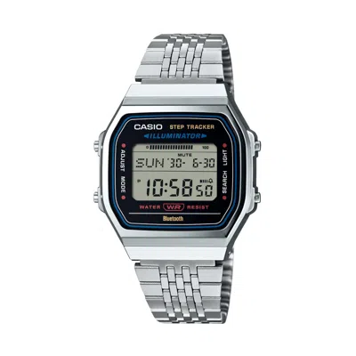Casio New Vintage Silver -bluetooth® Smartphone Link W. Built-in ...