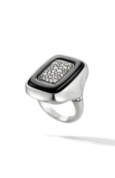 Cast The Flip Ring In Silver | ModeSens