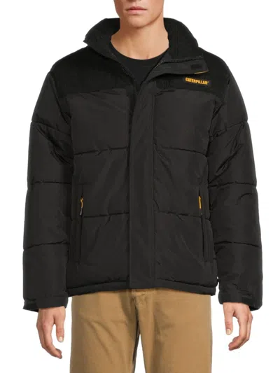 Cat Workwear Cat Wwr Men's Heavyweight Insulated Logo Puffer Jacket In ...