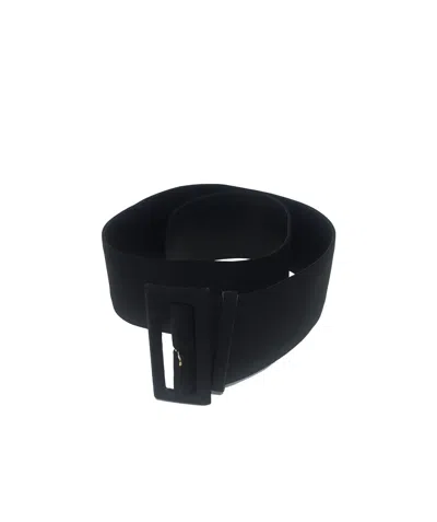 Celine Logo Belt In Black | ModeSens