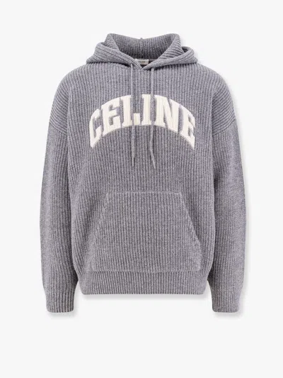Celine Men Grey Knitwear In Gray | ModeSens