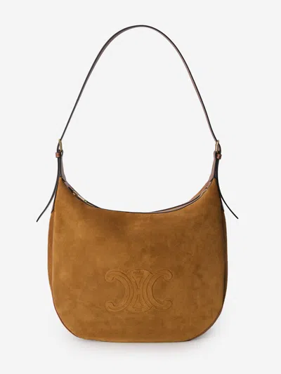 Celine Women's Large Heloise Triomphe Bag In Brown | ModeSens