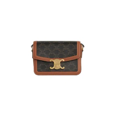 Celine Women's Triomphe T-shirtn Bag In Beige | ModeSens