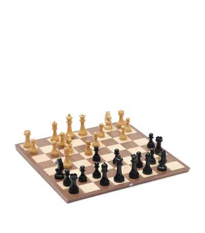 Chess & Bridge Studio Set Chess Board In Neutral | ModeSens