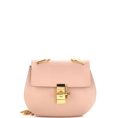 Chloé Drew Crossbody Bag Leather Medium In Pink | ModeSens