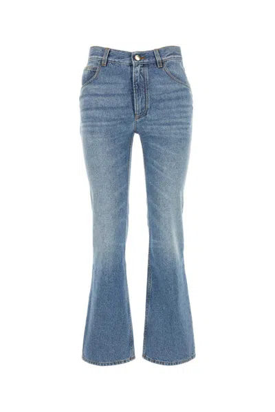 Chloé Pantalone-25 Nd Chloe Female In Blue | ModeSens