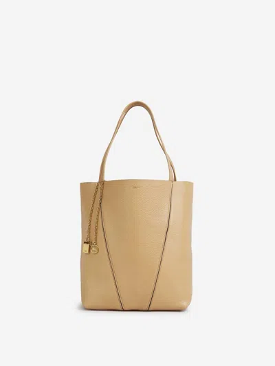 Chloé Spin Tote Bag In It Presents A Minimalist Silhouette Enhanced By ...