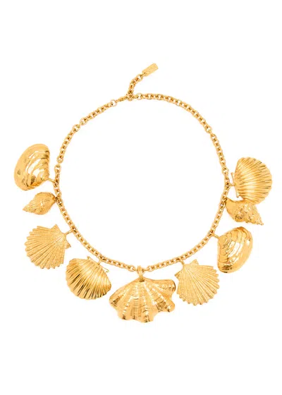 Chloé Chloe The Shells Necklace In Gold | ModeSens