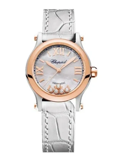 Chopard Happy Sport 30mm Automatic Women's Watch, Mother-of-pearl Dial ...