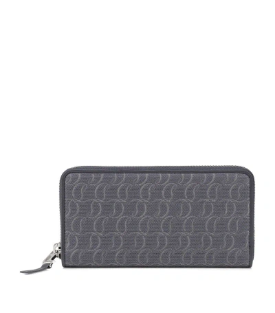 Christian Louboutin Panettonne Happy Rui Wallet In Smoky/silver | ModeSens