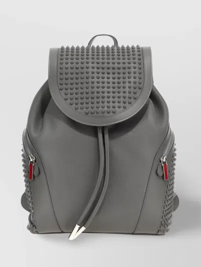 Christian Louboutin "studded Design" Backpack With Adjustable Straps ...