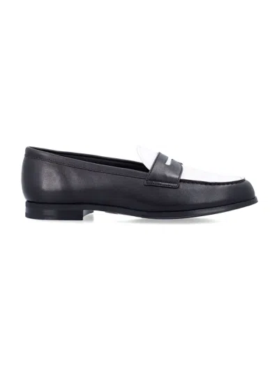 Church's Natalie Loafers In Black + Ivory | ModeSens