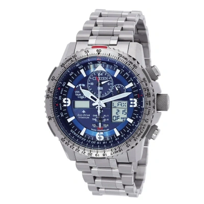 Citizen Promaster Sky Perpetual Alarm World Time Chronograph Analog ...