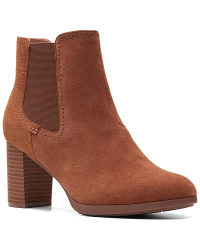 Clarks Bayla Rose Suede Boot In Multi | ModeSens