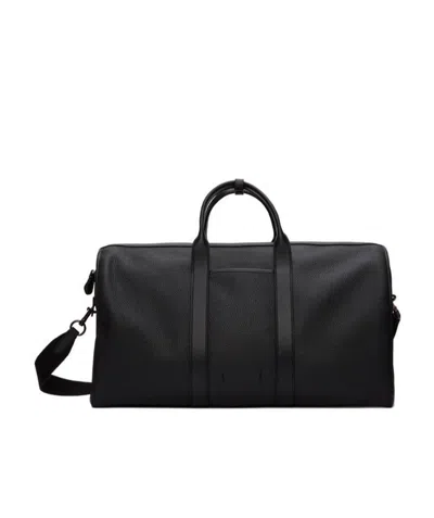Coach Logo, Leather Tag, Travel Bag In Black | ModeSens
