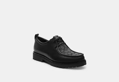 Coach Outlet Banks Boot In Signature Jacquard In Black | ModeSens
